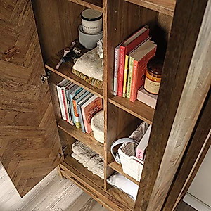 Sauder Cannery Bridge Storage Cabinet, Sindoori Mango finish