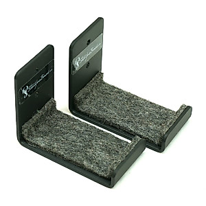 StoreYourBoard Snowboard Display Rack, Naked Wall Rack, Black