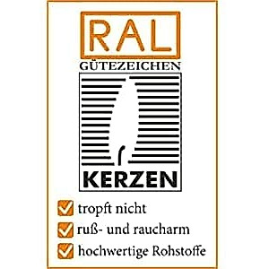 Müller Unscented Pillar Candles - Set of 6 White Candles in Bulk - 2.24 x 4.72 Inch - 32 Hours Long Burning Decorative Candles - Dripless Wax - Smokeless Wick - RAL Quality - Made in Germany