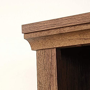 Sauder Miscellaneous Storage 5-Shelf/ Book Shelf 2-Door Bookcase, Vintage Oak finish