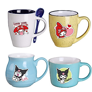 LANOU Cartoon Stickers 100pcs Cute Kuromi Stickers Pack Waterproof Vinyl Stickers for Kids Girls Adults Laptop Skateboard