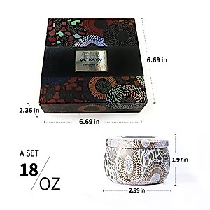 Scented Candles Gift Set for Women, 4 Pack 4.4Oz Aromatherapy Candle, Soy Wax Candles, 120H Burning, Stress Relief Gifts for Girlfriend, Mom, Anniversary, Birthday, Christmas Gifts