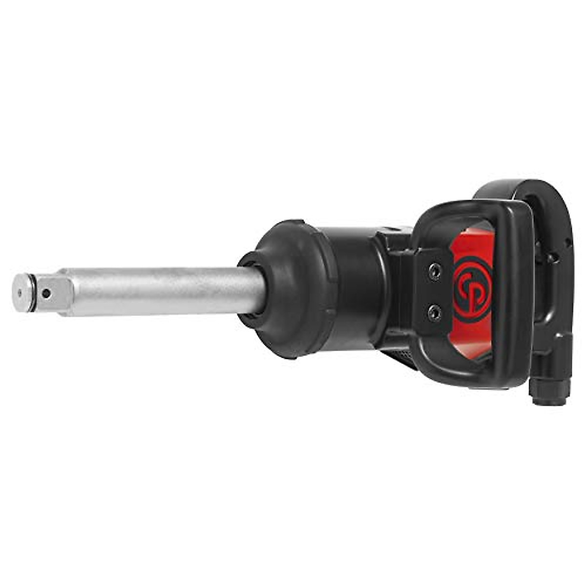 Chicago Pneumatic CP7783-6 Air Impact Wrench (1 Inch), 6 Inch Ext. Anvil, Air Gun Industrial Repair & Assembly Tool, D-Handle, Pinless Rocking Dog, Max Torque Output 1770 ft. lbf/2400 Nm, 2400 RPM