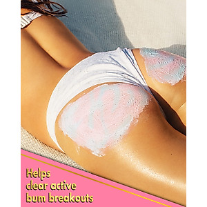 Truly Beauty Acne Treatment Bundle - Full Body Exfoliator with Pimple Patches and Hydrocolloid Back Patches