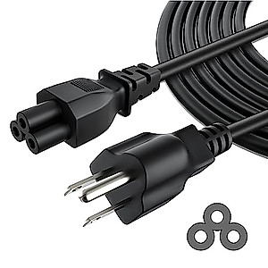 Aprelco New AC in Power Cord Outlet Socket Cable Plug Lead Compatible with Artograph LED1000 LED 1000 Digital Art Projector