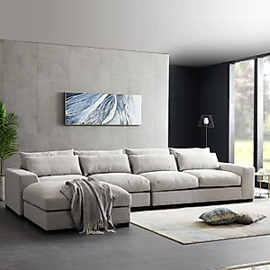 Msaleen Down Filled Sectional Sofa (LG-S01524)