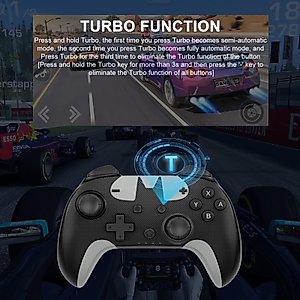 Joso Mobile Game Controller for iPhone iPad, Direct Play, Bluetooth Gaming Gamepad Joystick Works with Most iOS, iPad, MFi Games, Call of Duty Mobile(COD), Genshin Impact, Asphalt 9, Real Racing 3