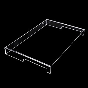 YMDK Dust Cover Lid Acrylic for 15.6 Inches Laptop Notebook