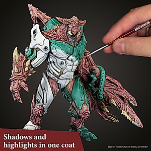 Army Painter Speed Paint Mega Set with 60 Acrylic Paints, Metallics, Brush for Warhammer 40k Miniatures