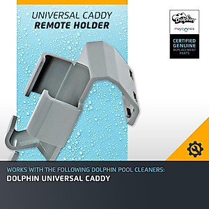 Dolphin Genuine Replacement Part — Grey Remote Control Holder for Universal Caddy — 9980679