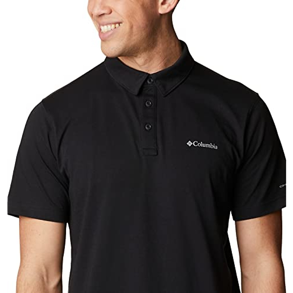 Columbia Men's Thistletown Hills Polo, Black, XX-Large