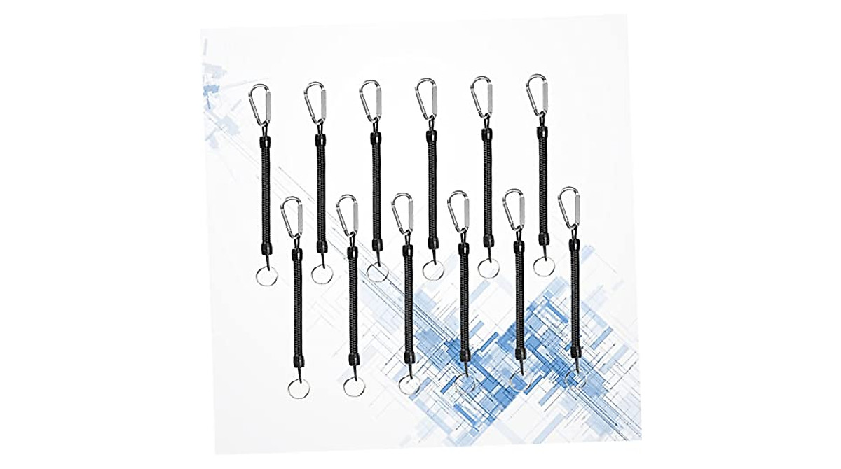 Housoutil 24 PCS Fishing Safety Tether Tools - Durable & Secure