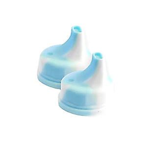 Super Easy Sipper Lid by CERES CHILL - Food-Safe, Flexible Silicone.Made Out of 100% Soft and Durable Silicone That is Gentle on Teeth and Gums (2 Pack)