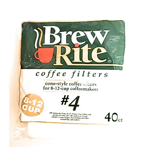 Br #4 Cone Filter Size 40 Ct