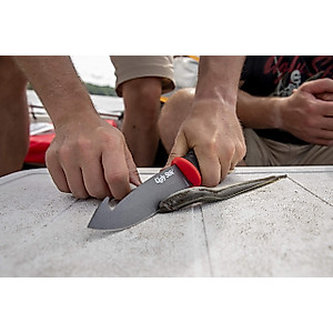 Ugly Stik Tools Gut Hook Bait Fishing Knife, Black