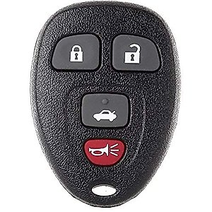 ECCPP 1X Keyless Entry Remote Key Fob Replacement for 05-12 for Buick for Allure for LaCrosse for Chevy for Cobalt for Malibu for Pontiac G5 G6 Grand Prix Solstice for Saturn Aura Sky KOBGT04AA