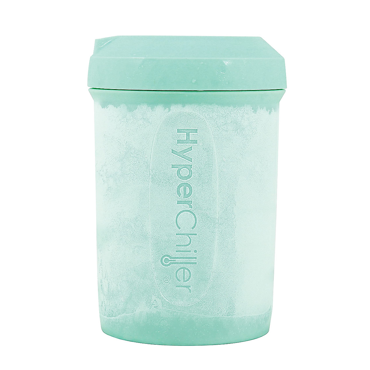 HyperChiller HC2M Patented Iced Coffee/Beverage Cooler, NEW, IMPROVED,STRONGER AND MORE DURABLE! Ready in One Minute, Reusable for Iced Tea, Wine, Spirits, Alcohol, Juice, 12.5 Oz, Mint Blue