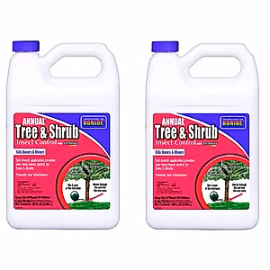 Bonide Pest Repellents (Bonide 611 Annual Tree and Shrub Insect Control, 128 Fl oz(1 Gallon) (Pack of 2))