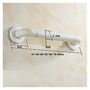 ALDEPO Grab Bars Grab Rail Safety Handle Pregnant Women The Disabled Children and The Elderly Bath Toilet Kitchen Stairway Handrail (Color : Light Green, Size : 30CM)