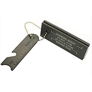 Fire Starter, Easy to Ignite Magnesium Flint for Camping/Hiking/Emergency (2 Pack)