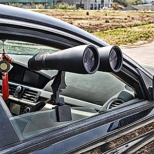 Gosky Adjustable Vehicle Car Window Mount - Binocular Window Mount - Spotting Scope Window Mount