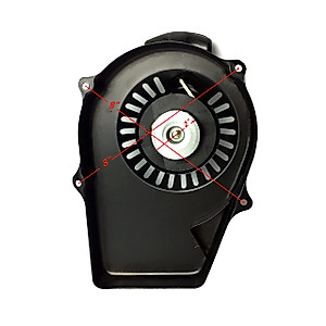 POWER PRODUCTS Recoil Starter for Harbor Tail Gator 63025 63024 & Storm CAT 63CC 2HP 800 900W 60338 66619 69381 for Pulsar PG1202S & 2HP 2-Stroke 64CC Gas Generator with Handle & Rope Replacement