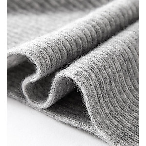 Villand 100% Cashmere Scarf for Women, Lightweight Cashmere Pashmina Wrap Scarf (Gray)