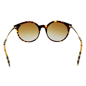 BURBERRY 0BE4296 Dark Havana/Polarized Brown Gradient One Size