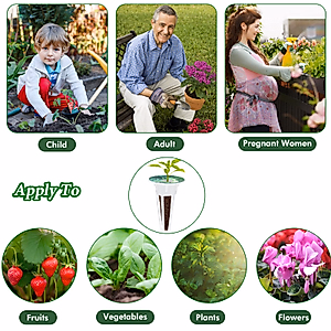 208 Pack Growth Sponges Seed Pod Kit for Plant, Seed Starter Pods Kit for Hydroponics Growing System, Replacement Sponges Pods Refill Growth Sponges Hydroponics Supplies Plant Nutrient