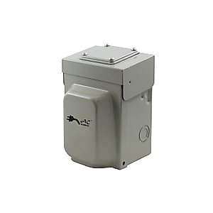 AC WORKS Super Durable Industrial Grade Locking Power Input Inlet (L14-30 Metal Box)
