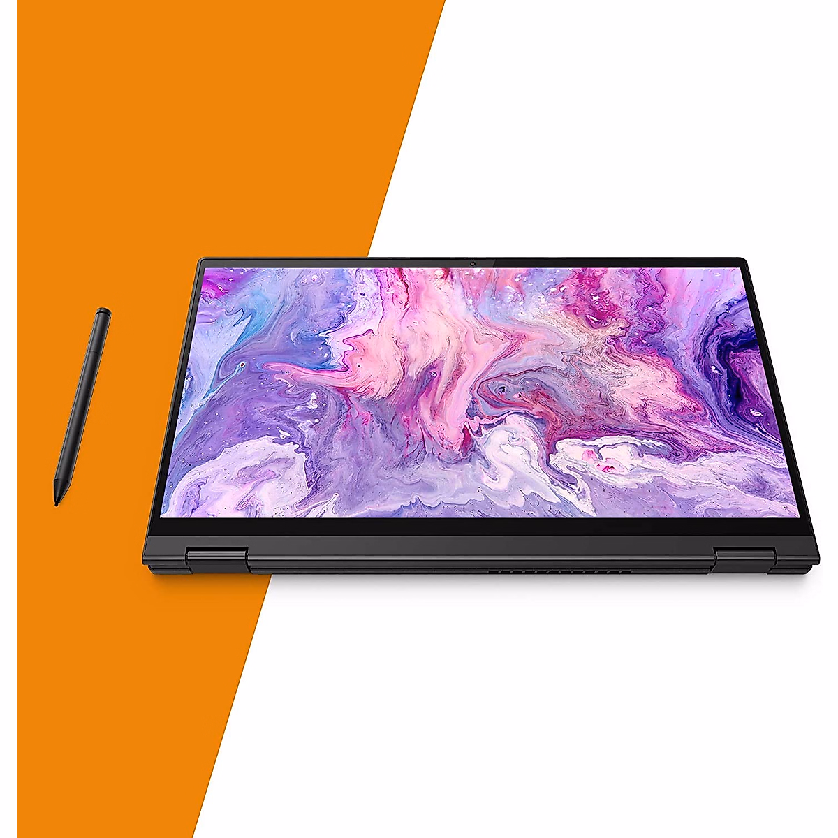 2021 LENOVO IdeaPad Flex5 14" Touchscreen 2-in-1 Laptop AMD Ryzen 5 5500U 6 Cores 16GB RAM DDR4 256GB SSD Radeon Graphics HDMI USB-C Fingerprit Windows 10 w/RATZK 32GB USB Drive and Pen