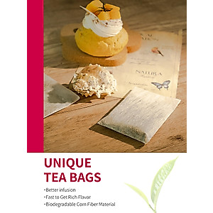 TeeLux Decaf Earl Grey Iced Tea Bags, Decaffeinated Black Tea Blended with Natural Bergamot, Smooth & Mellow, Family Size, 30 Count