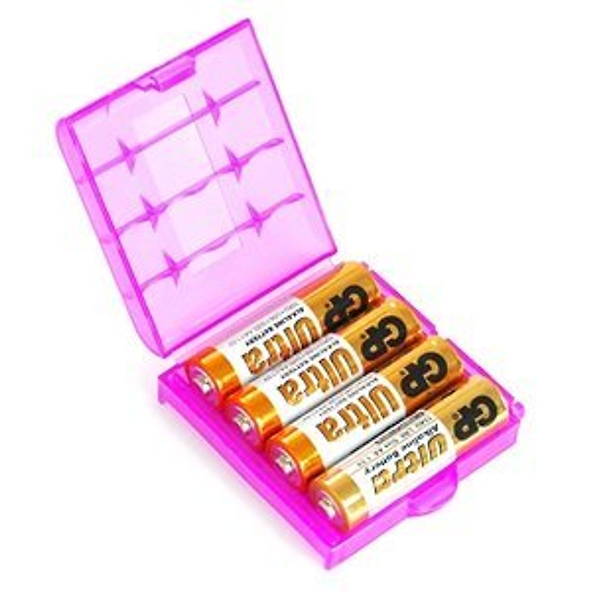 TheLovelyBird 4PCS of AA/AAA 4 Cell Battery Case/Holder