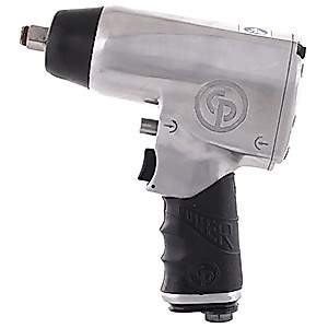 Chicago Pneumatic CP734H Air Impact Wrench (1/2 Inch), Air Impact Gun Industrial Repair & Assembly Tool, Pistol Handle, Pin Clutch, Max Torque Output 452 ft. lbf/576 Nm 8400 RPM