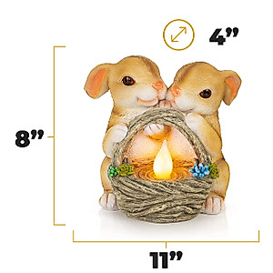 VP Home Rain Slicker Frog Solar Powered LED Outdoor Decor Garden Light Frog Light Frog Garden Figurines Frog Lawn Statue Frog Solar Lights Outdoor Frog Yard Decor Frog Light Garden Frog