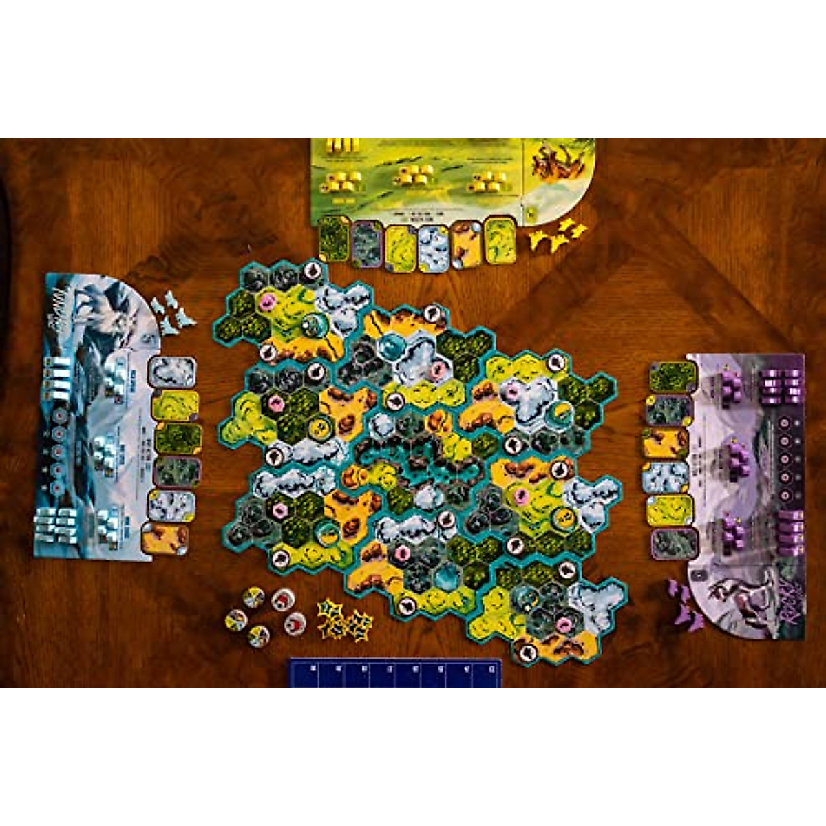 The Wolves Board Game | Wolf Themed Survival Strategy Game | Highly Interactive Family Game for Kids and Adults | Ages 14+ | 2-5 Players | Avg. Playtime 75 Minutes | Made by Pandasaurus Games