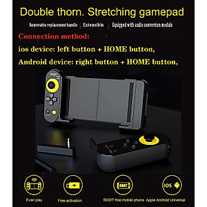 ipega-PG-9167 phone Wireless game controller for iPhone14/13/12/11/X,XR/ipad for Galaxy S23/S22/S21/S10+/ Note20/10,LG,one Plus,Android Smartphone Tablet (Android 6.0+ IOS13.0+MFI)