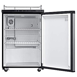 EdgeStar BR3002SS 24 Inch Wide Kegerator Conversion Refrigerator for Full Size Keg - Stainless Steel