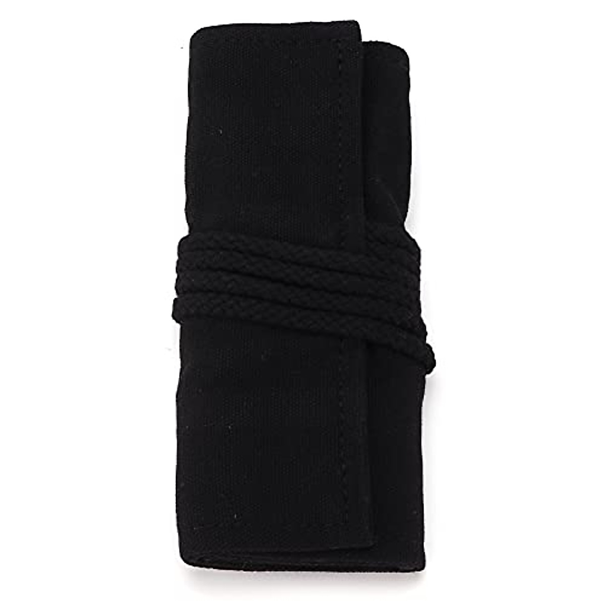 Paint Brush Holder, 36 Slots Black Roll Up Canvas Pencil Storage Bag for Artist Acrylic Oil Watercolor Paintbrushes