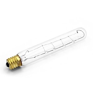 40W T6.5 Tubular Filament Bulb for Subzero Fridge Light Bulb 500 Series by Technical Precision - for 501F 501R 550 532 542 561 590 - Clear Finish Appliance Bulb Intermediate E17 Base - 120V - 2 pack