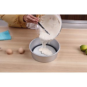 Silicone Baking Mats Set of 5 + 1 Spatula - 100% Non-Stick Reusable Food Safe Liners, Baking Sheets For Oven, Macaron