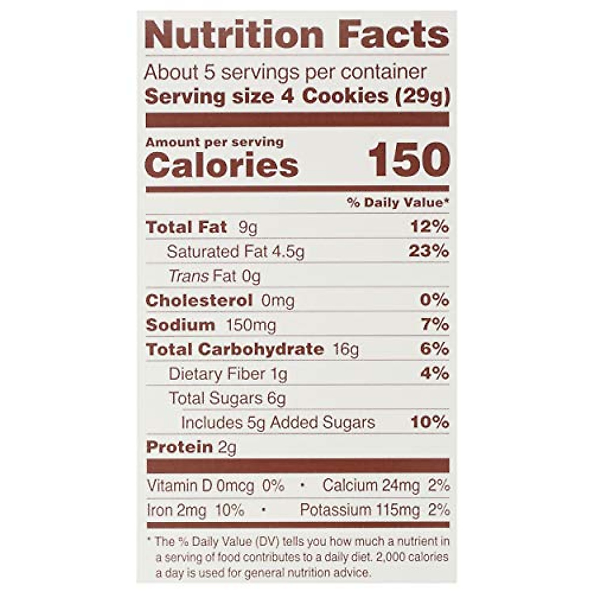 Simple Mills Almond Flour Crunchy Cookies, Toasted Pecan - Gluten Free, Vegan, Healthy Snacks, Made with Organic Coconut Oil, 5.5 Ounce (Pack of 1)