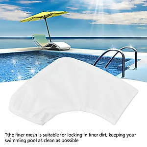 Pssopp Pool Vacuum Mesh Replacement Filter Bag, Replacement Pool Vacuum Nylon Filter Bag for AIPER for H1