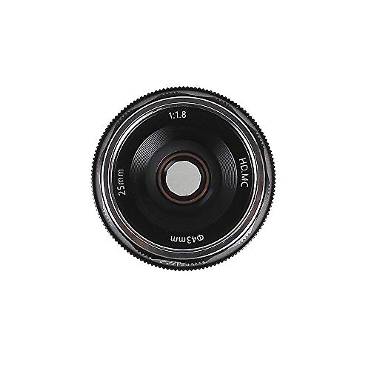 Fotga 25mm F1.8 Manual APS-C Fixed Lens for Canon EOS Mirrorless Camera EOS-M EOS M2 M3 M5 M6 II M10 M100 M50