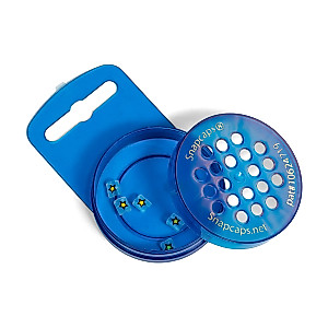 Snapcaps Braces Bumper Cover, Orthodontic Bracket Wax Substitute, Alternative Snap-on Braces Guard Braces Accessories 10 pack (Butterfly)