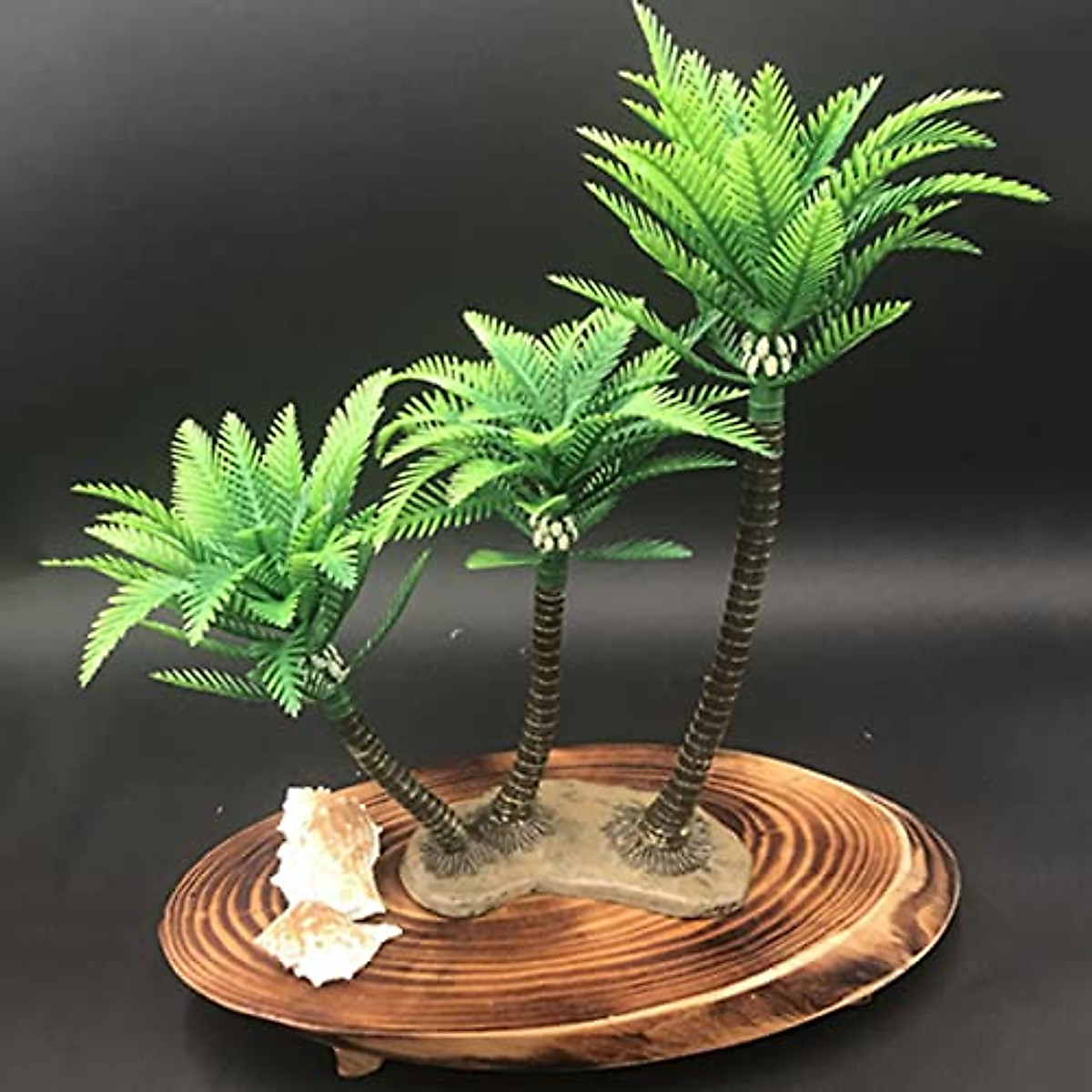 BESTOYARD Home Decor Decoraciones para Salas De Casa 2 Pack Palm Model Artificial Aquarium Tree Artificial Aquarium Plants Fish Tank Tree Tree Mini Artificial Home Decor Artificial Plants
