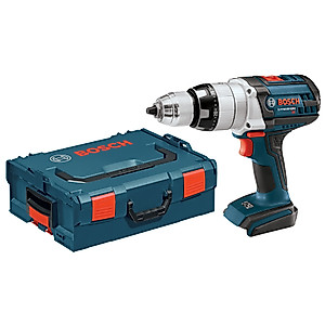 Bosch Bare-Tool HDH181BL 18-Volt Lithium-Ion 1/2-Inch Brute Tough Hammer Drill/Driver with L-BOXX-2 and Exact-Fit Tool Insert Tray , Blue