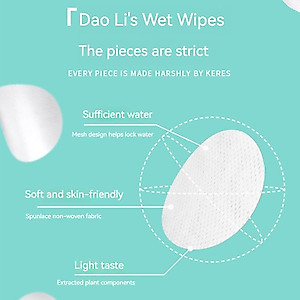 Pet Cleaning Tear & Ear Wax Wipes, 130 Sheets Each, Non-Woven Material, Gentle Eye Wipes for Cleaning Eye Boogers, for Dogs & Cats