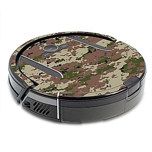 MightySkins Skin Compatible with Shark Ion Robot R85 Vacuum Minimum Coverage - Urban Camo | Protective, Durable, and Unique Vinyl wrap Cover | Easy to Apply, Remove | Made in The USA