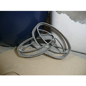 25TH 25 YEAR WEDDING MARRIAGE SILVER ANNIVERSARY LOVE SET OF 4 COOKIE CUTTERS MADE IN USA PR1330